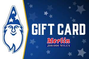 Merlin 200,000 Miles E-Gift Cards
