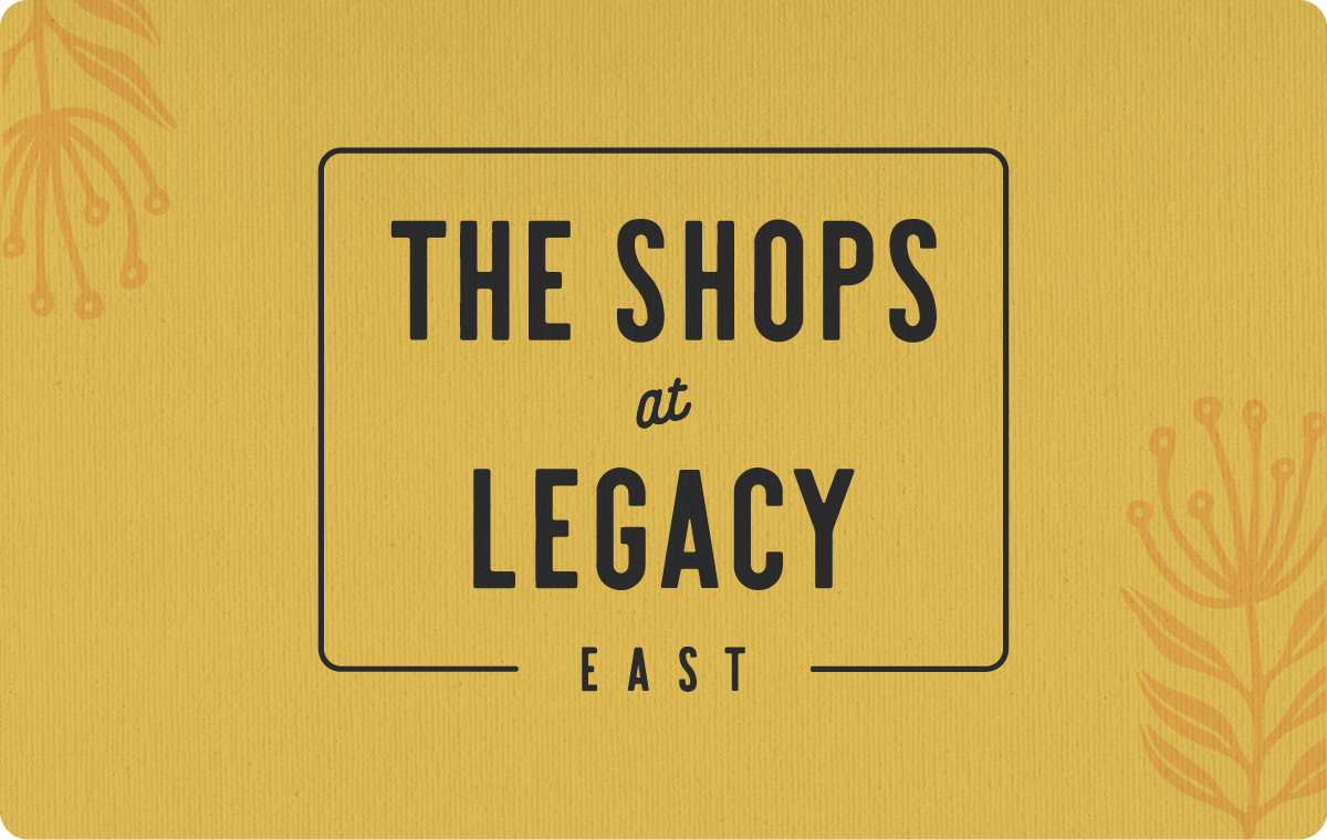 Buy a The Shops at Legacy East Gift Card