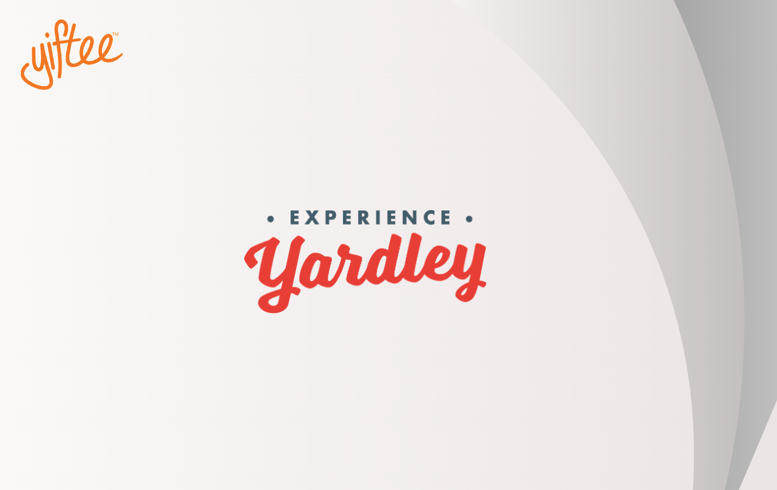 Buy a Experience Yardley Card Gift Card