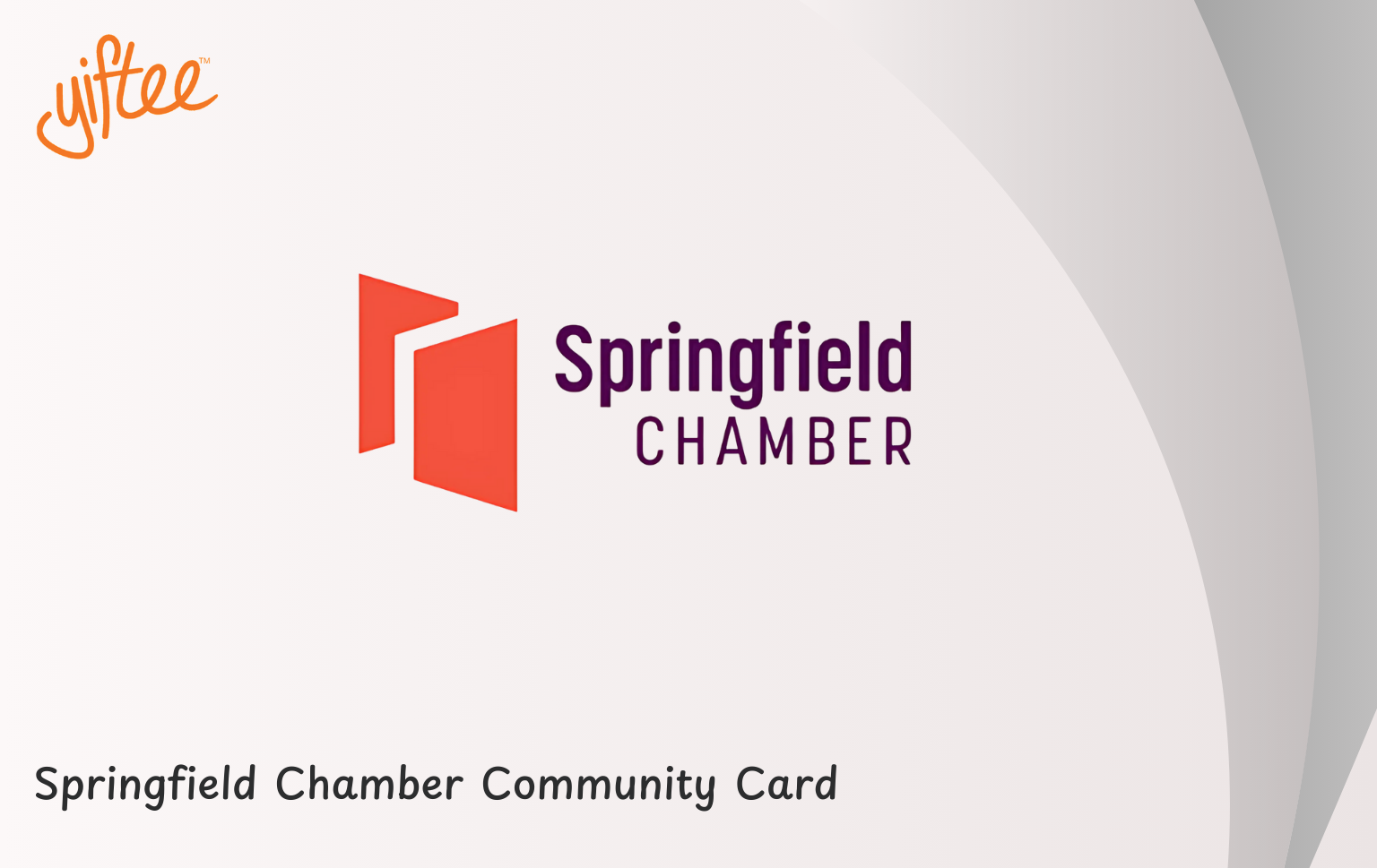 Buy a Springfield Chamber E-Gift Card Gift Card