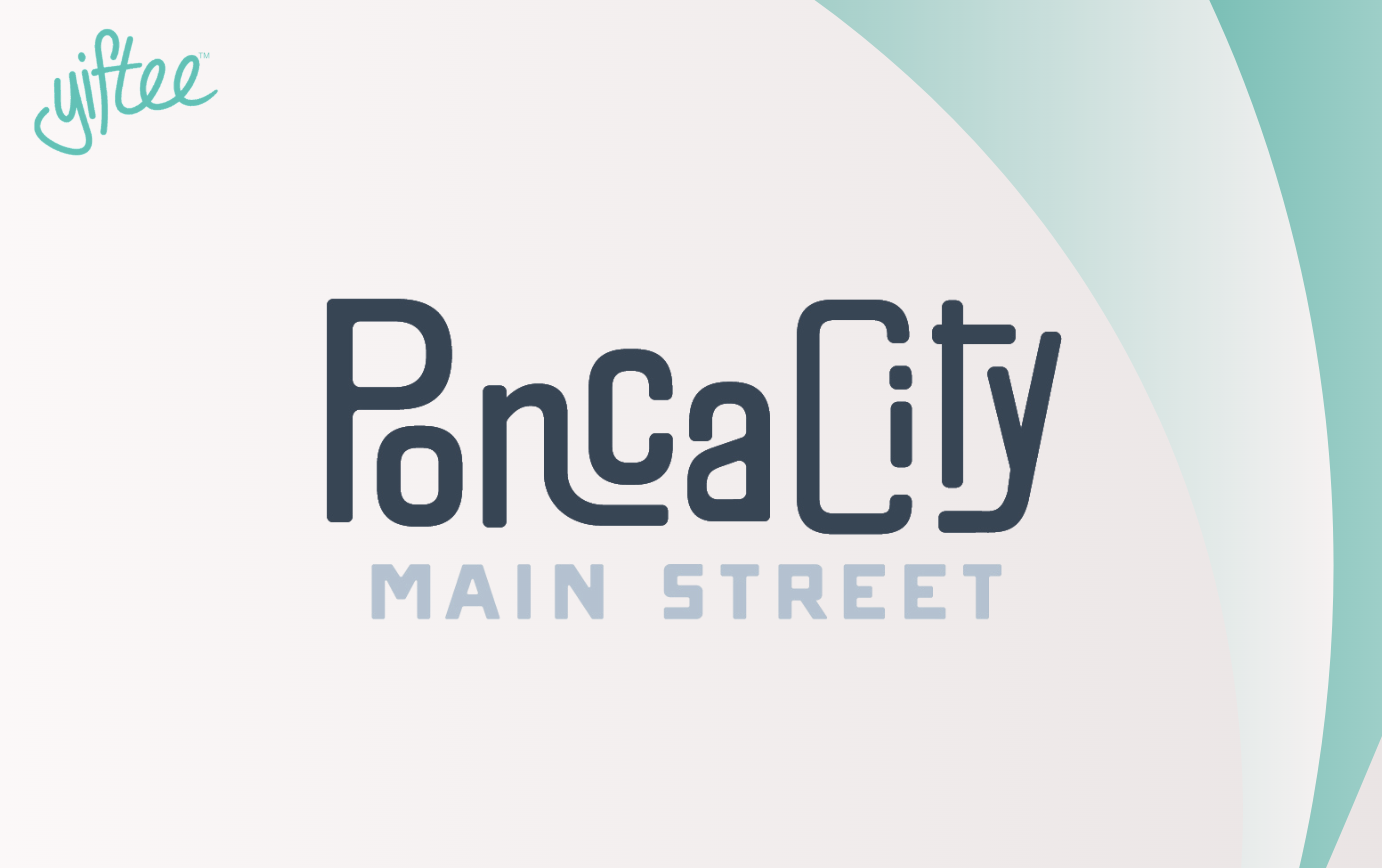 Map Of Downtown Ponca City